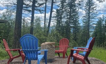 Cozy cabin bordering forest service trails. Perfect escape on 10 acres ...