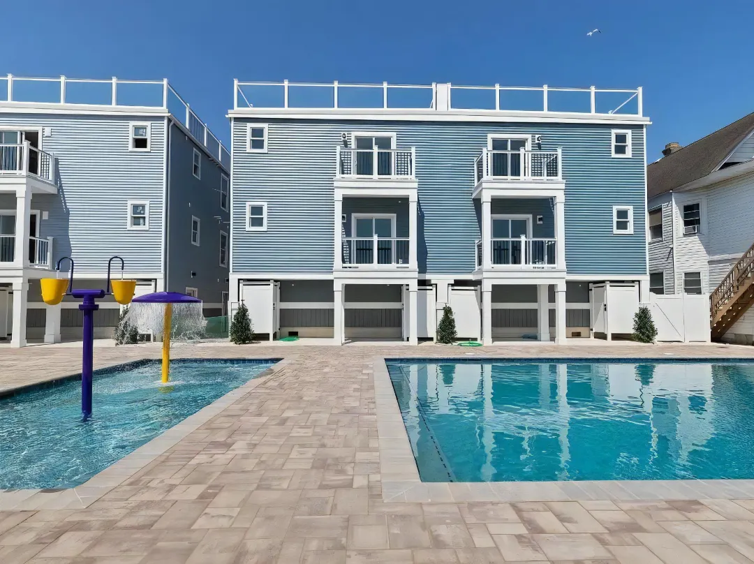 Private Rooftop Deck, Hot Tub, And Clubhouse - Elegant Beach Block Oasis - Wildwood, NJ