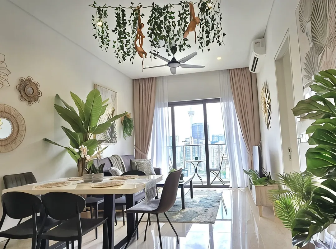 Tropical Serenity 2br High Floor With Infity Pool - Kuala Lumpur