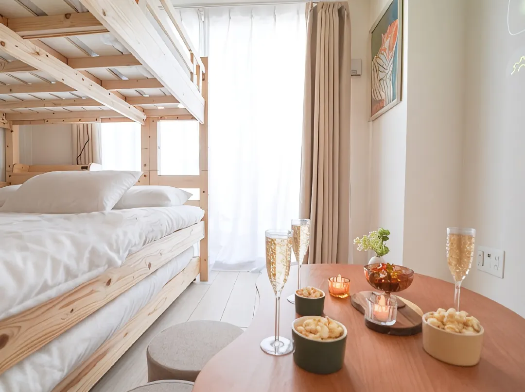 Ohori 6min|tenjin 4min|5p Stay|bunk Bed & Movie-rm 403 - Fukuoka