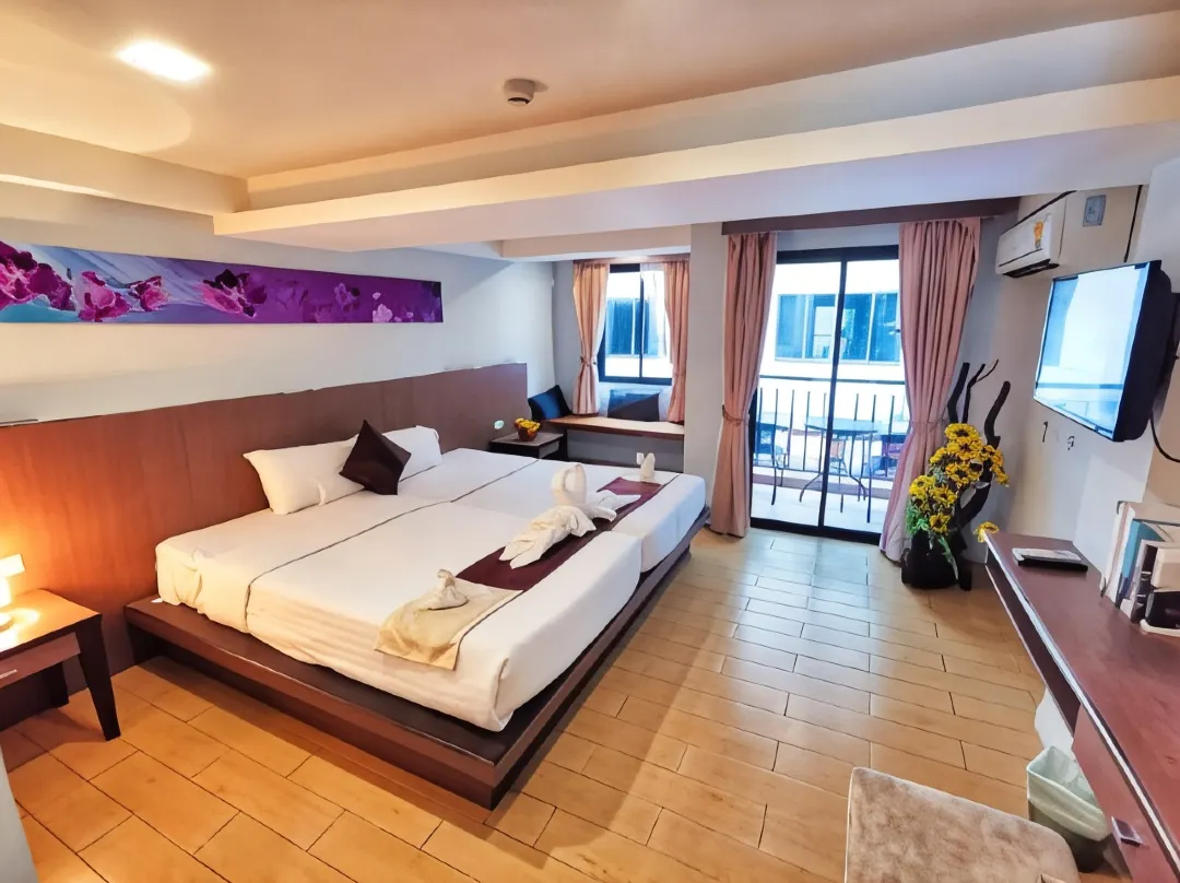 Scandia Beach Hotel - Soi 7 Best Location - 200m To Beach Next To Food Market - パッタヤー