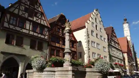 Round-trip from Munich, Germany: Rothenburg + Harburg day tour (English ...