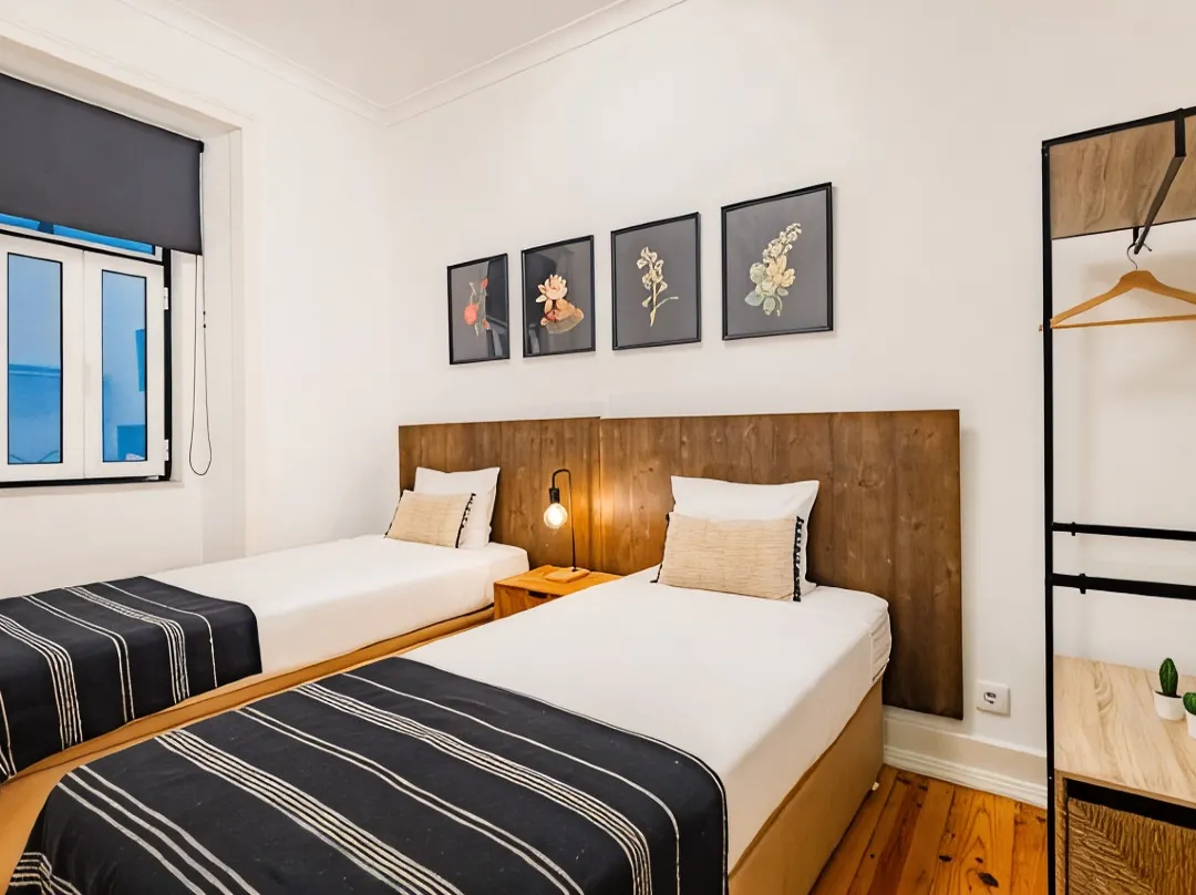 Twin Room | Ac   Shared Bathroom | Saldanha Ii - Lisboa