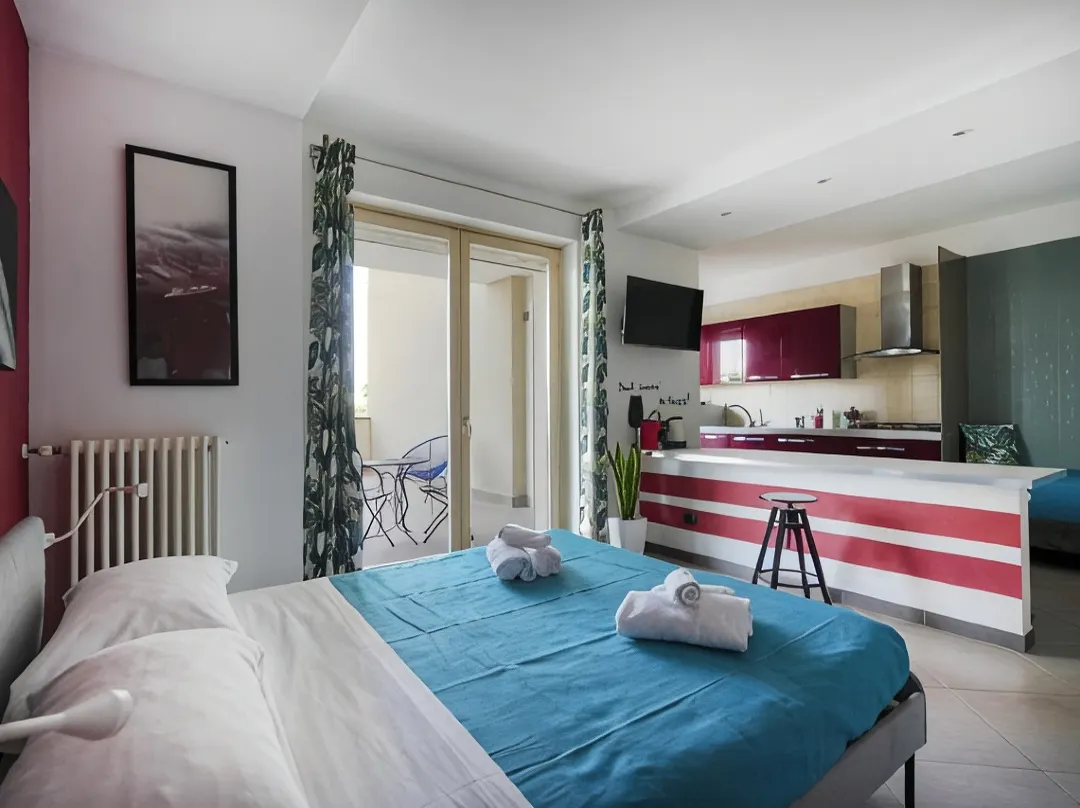 Sky Gate - Red Suite By The Airport - Bari