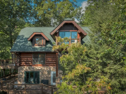 Elegant Log Home With Resort Amenities - Spectacular Lakefront Retreat - Lake Lure, NC