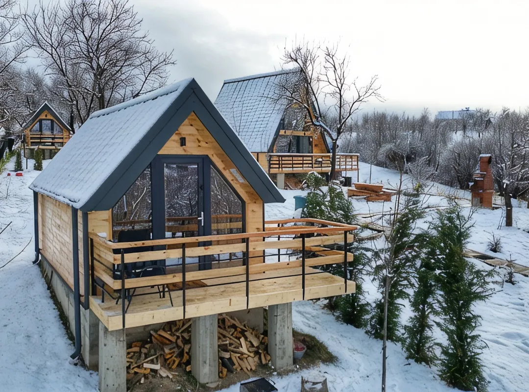 A-frame Tiny Cabin | Romantic Nature Escape For 2 - Transilvânia