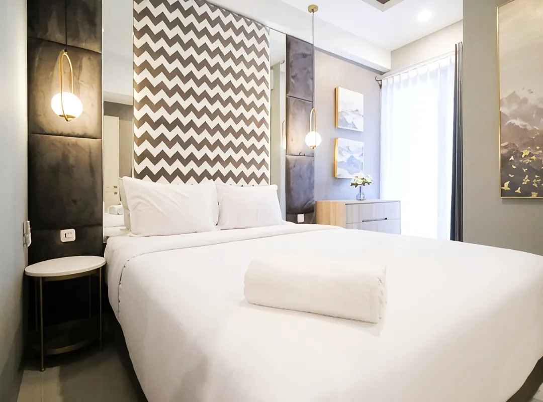 Simple 2br Connected To Mall At Anderson Supermall Mansion Apartment By Travelio - Surabaya