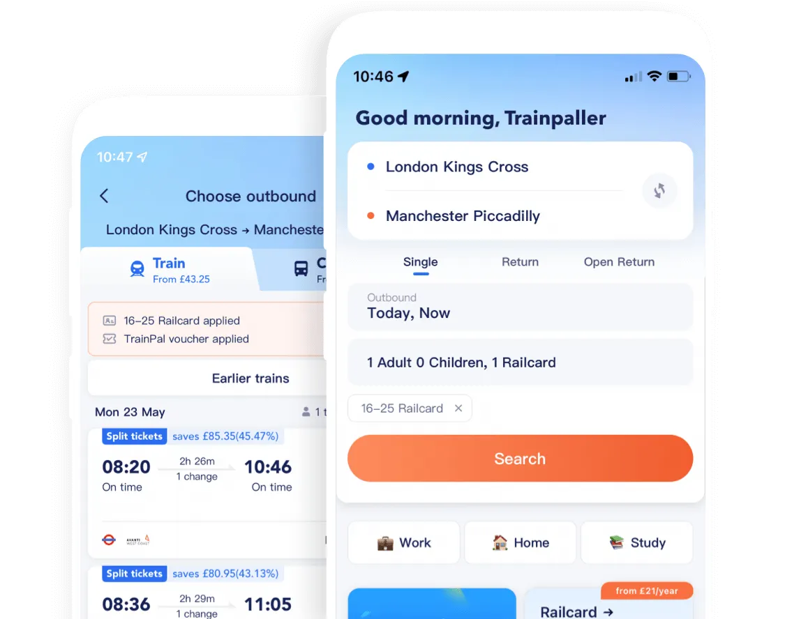 Split Tickets - Cheap Train Tickets | TrainPal