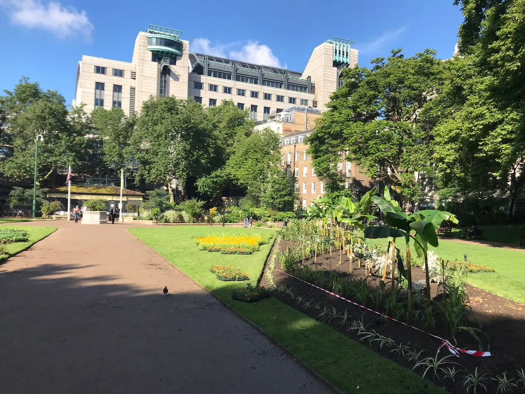 réductions sur les billets de Victoria Embankment Gardens, prix et ...
