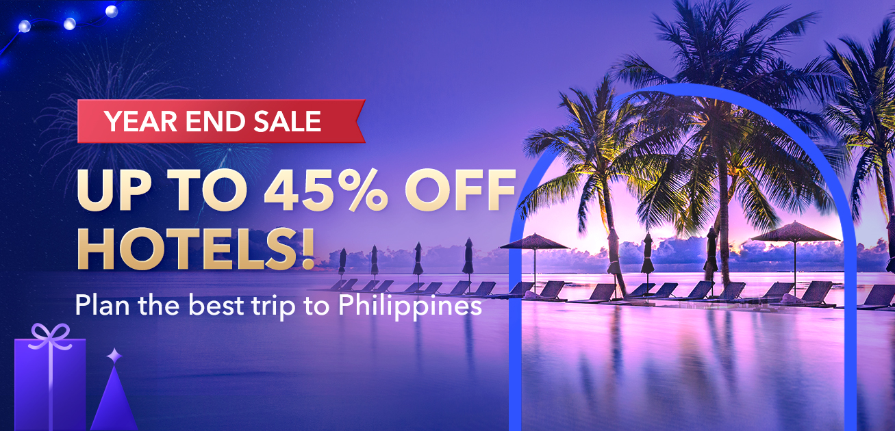 Year End Sale! Philippine hotels up to 45% OFF