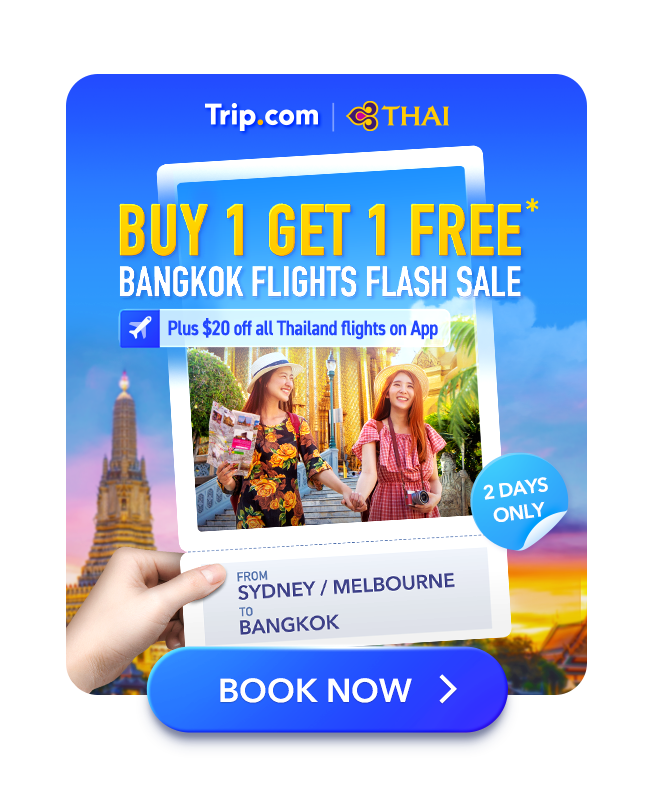 Buy 1 Get 1 Free - Thai Airways Flash Sale