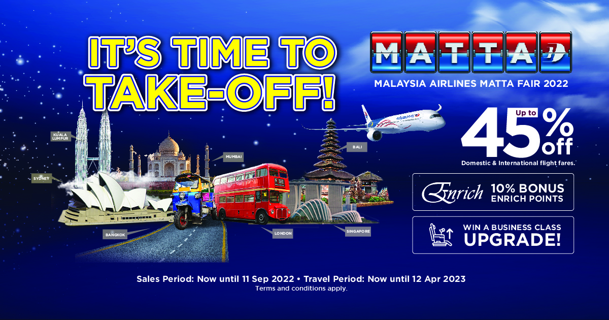 Malaysia Airlines MATTA FAIR 2022