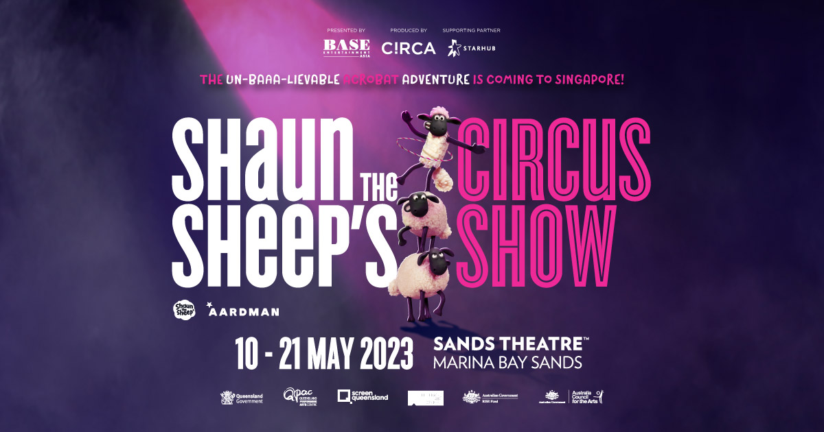 Shaun The Sheep's Circus Show [1-FOR-1 Tickets] | Trip.com