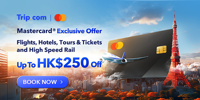 Mastercard® Autumn & Winter Boost: up to HK$200 offer for Flights ...