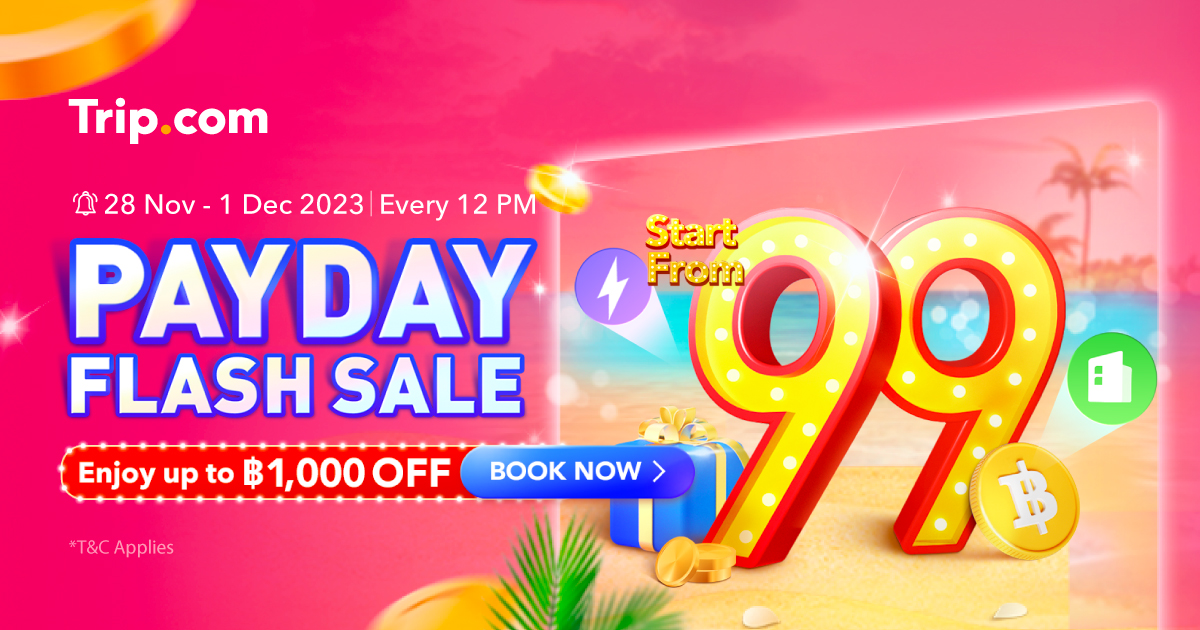 PAYDAY FLASH SALE | Trip.com