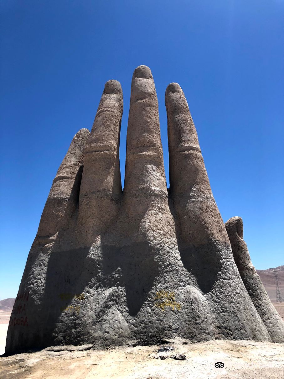 Atacama Desert Hand Sculpture