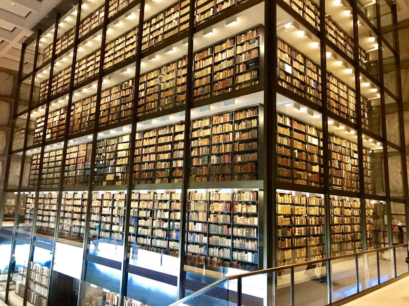 Yale Library Translucent Marble