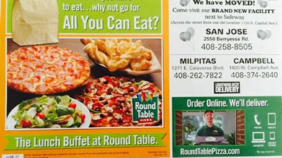 Round Table Pizza Lunch Buffet Hours | Cabinets Matttroy
