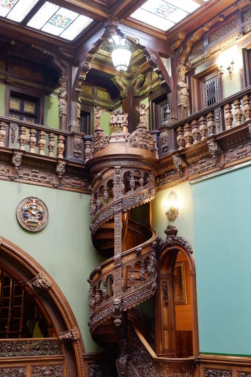 Peles Castle Spiral Stairs
