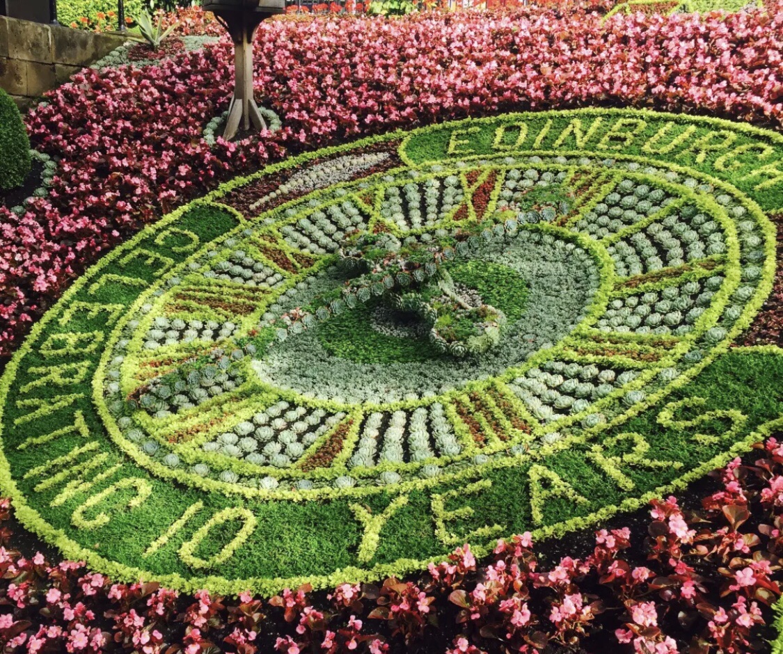 Edinburgh Flower Clock 2017 | Best Flower Site