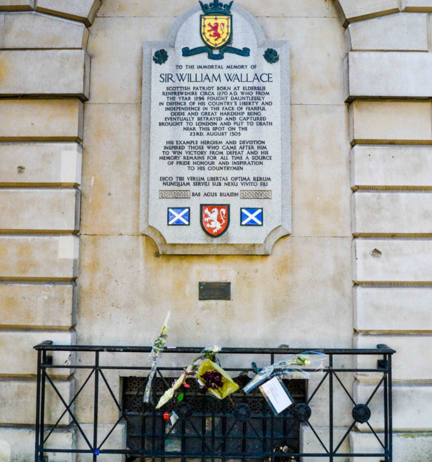 William Wallace Statue Fence