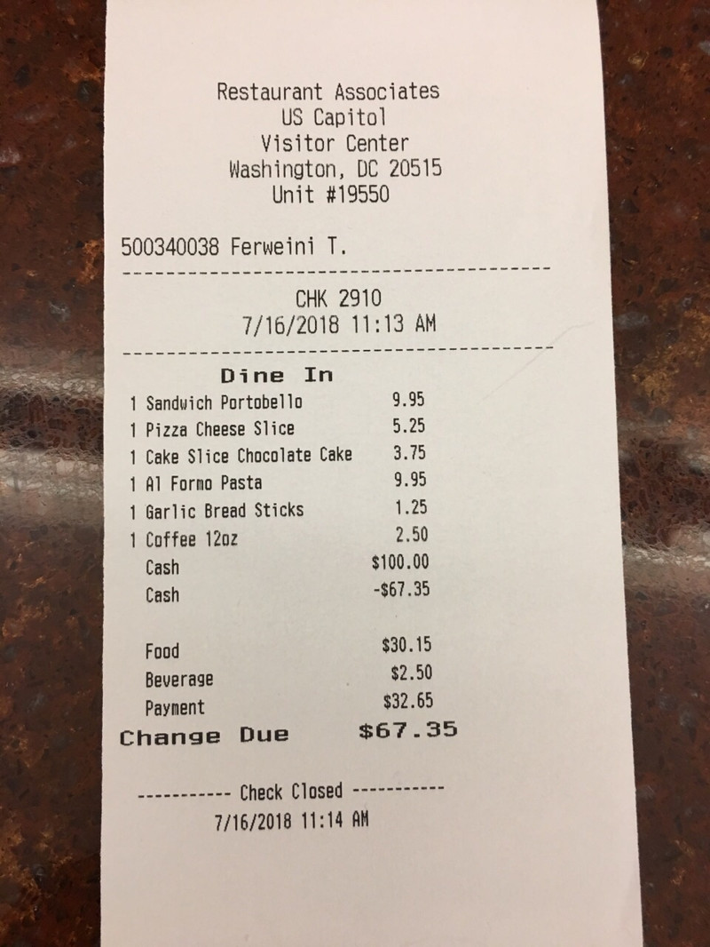 Capitol Visitor Center Restaurant