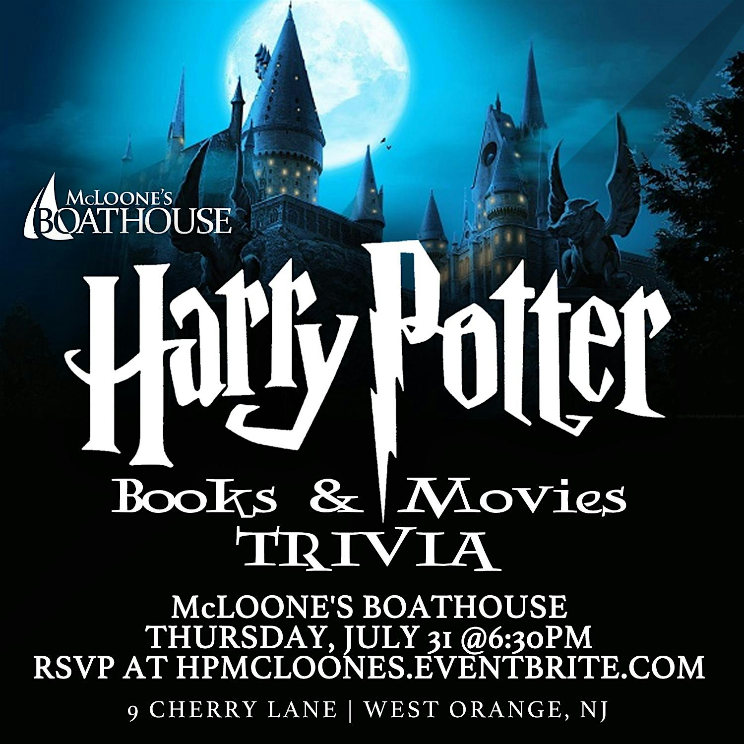 Harry Potter (Books & Movies) Trivia | McLoone's Boathouse的日期及行程 | Trip.com
