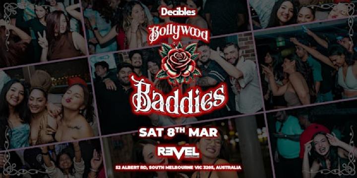 Bollywood Baddies Night at Revel Nightclub, Melbourne | Revel Nightclub ...