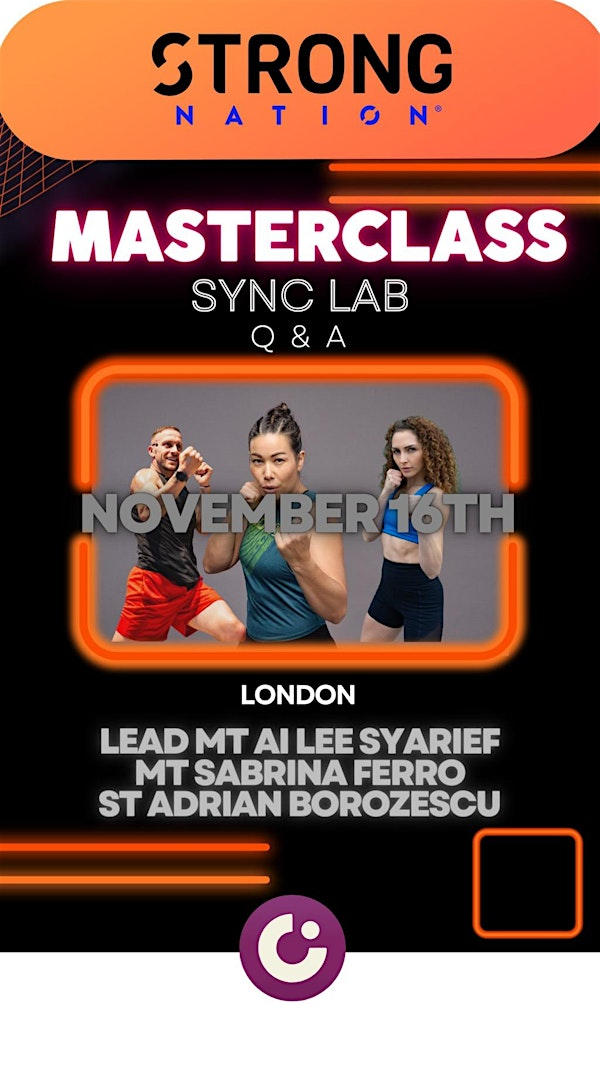 STRONG Nation Masterclass in LONDON | Camden Stables Market: Tickets ...