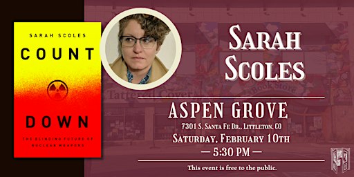 Sarah Scoles at Tattered Cover Aspen Grove | Tattered Cover Aspen Grove ...