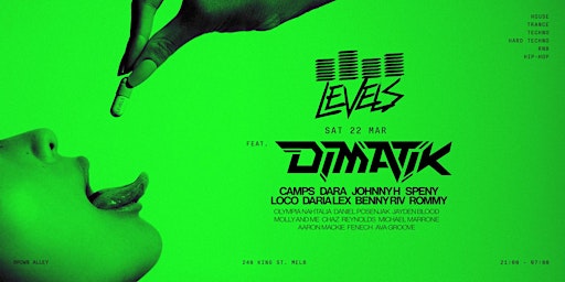 LEVELS MELBOURNE 2025 | Brown Alley: Tickets, Dates & Itineraries ...