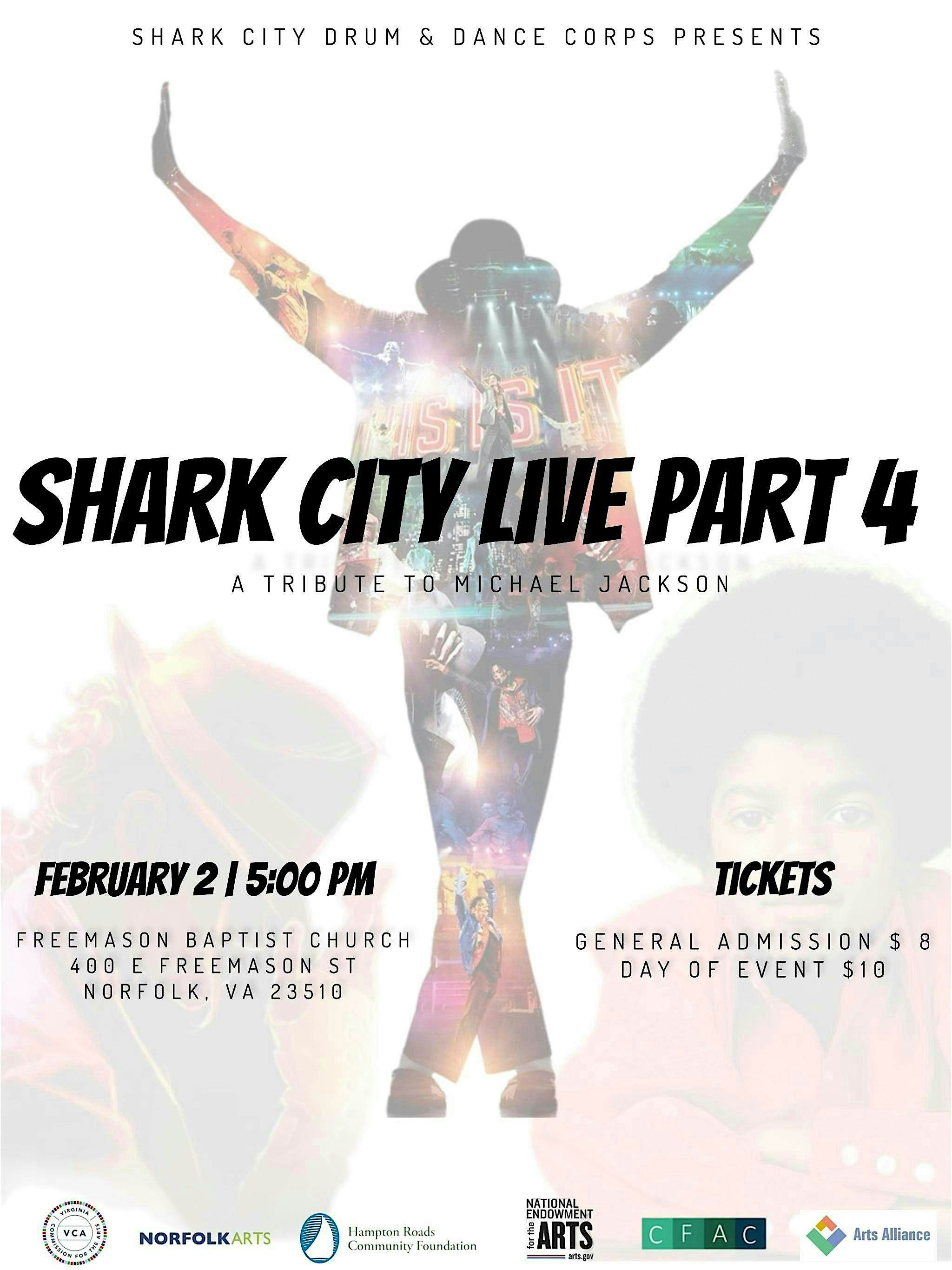 Shark City Live Part 4 “A Tribute to Michael Jackson” | Freemason ...