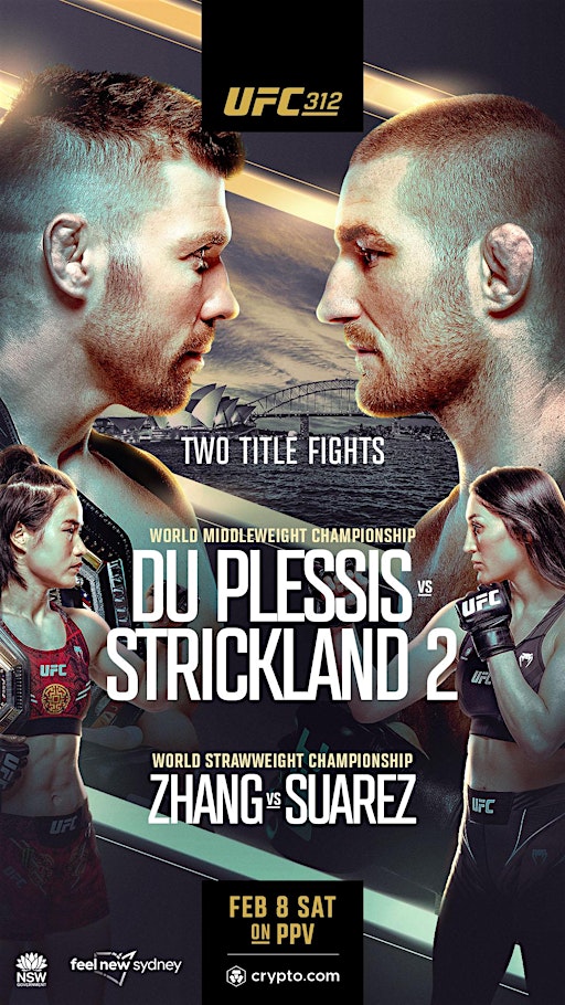 UFC : 312 | 6362 E Santa Ana Canyon Rd: Tickets, Dates & Itineraries ...