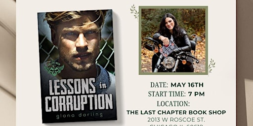 Q&A and Book Signing with Giana Darling | The Last Chapter Book Shop ...