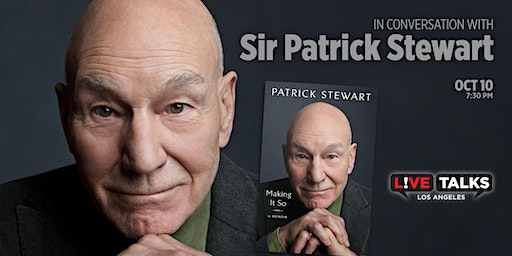 An Evening with Sir Patrick Stewart (Culver City) | Robert Frost ...