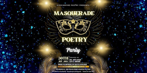 POETRY MASQUERADE (Houston) | 1225 Travis St: Tickets, Dates ...