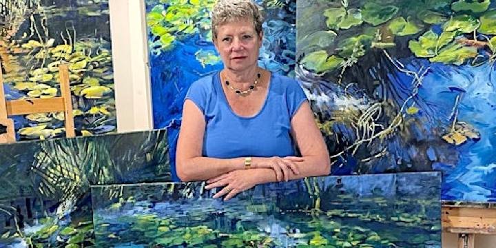 From The Lily Pond. Oil Painting Workshop with Cheryl Willcox | North ...