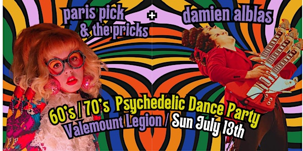 60's/70's PSYCHEDELIC DANCE PARTY at VALEMOUNT LEGION | Royal Canadian ...