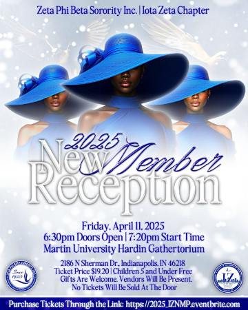 IZ Spring 2025 New Member Reception | Martin University: Tickets, Dates ...