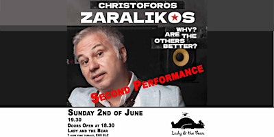 Christoforos Zaralikos | 1 Hope Park Terrace: Tickets, Dates ...