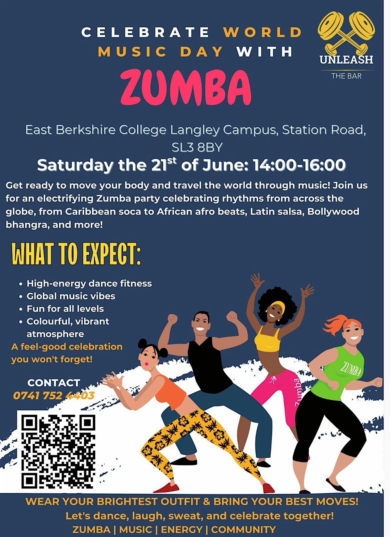Zumba Vibes: World Music Day Edition Feel the Rhythm. Move the World ...