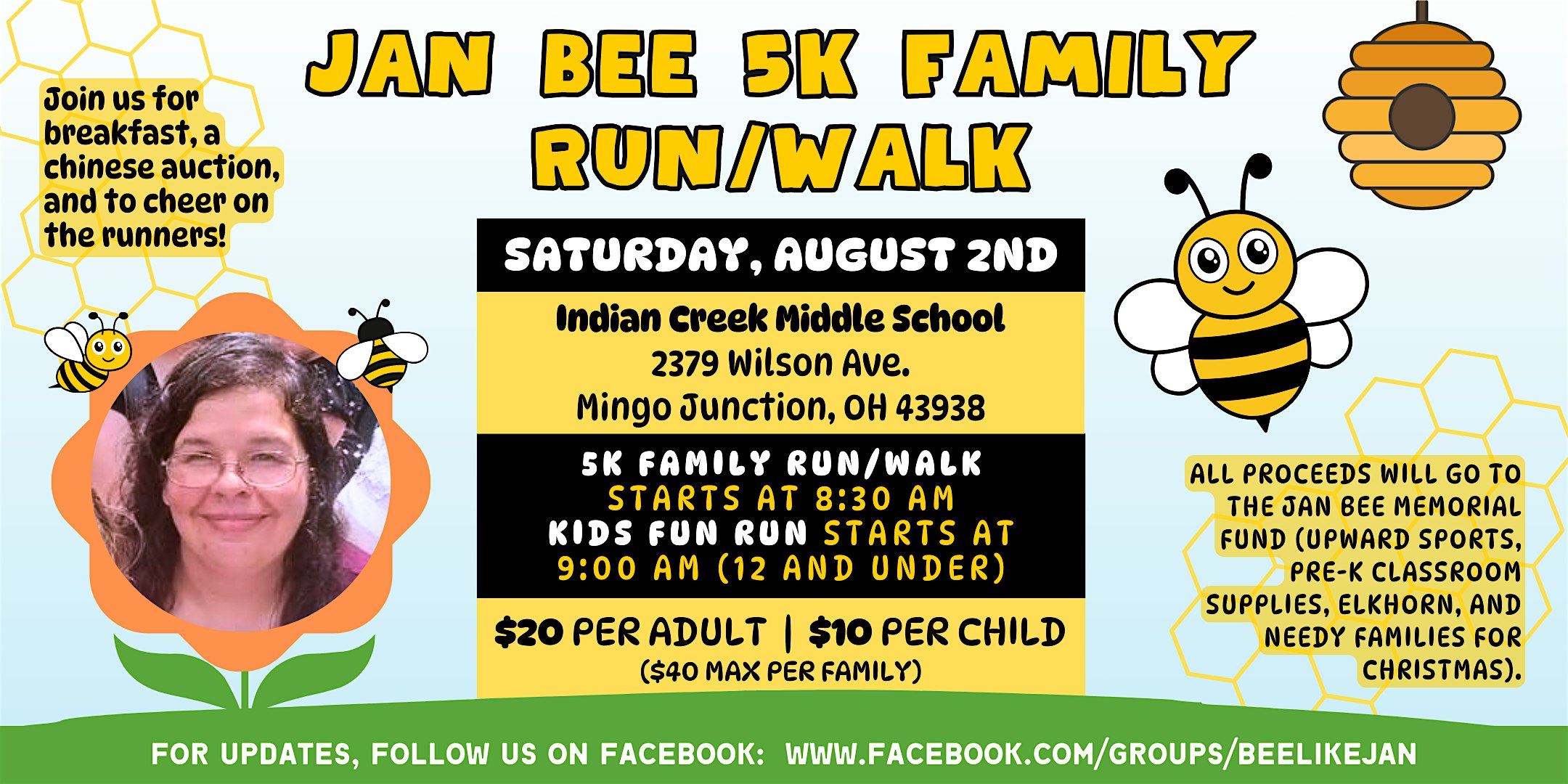 Jan Bee Annual 5k Family Run/Walk 2025 | 2379 Wilson Ave: Tickets ...