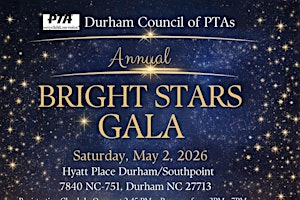 Durham Council of PTAs Annual Bright Stars Gala | Hyatt Place Durham ...
