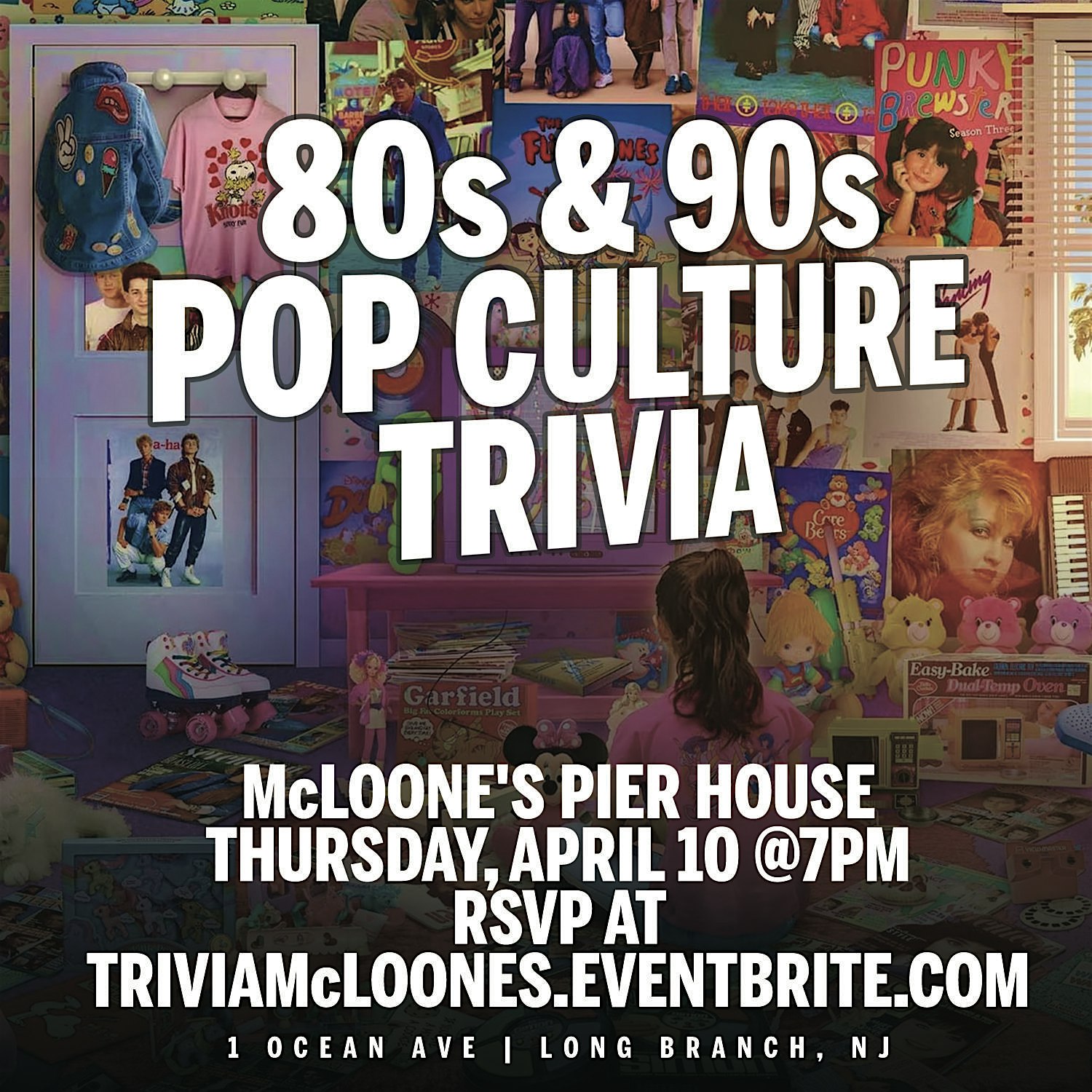 วันที่และแผนการเดินทางไป 80s & 90s Pop Culture Trivia | McLoone's Pier ...