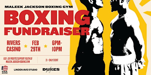 Maleek Jackson Boxing Gym Boxing Fundraiser | Rivers Casino ...