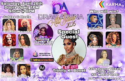 วันที่และแผนการเดินทางไป Drag Arena All Stars | Karma Entertainment ...