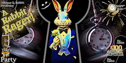 A Rabbit Rager! New Years Eve in Wonderland. | Lounge at the End of the ...