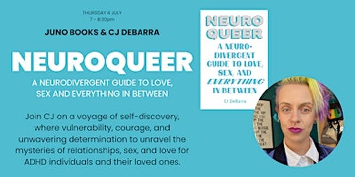 CJ Debarra : Neuroqueer | Juno Books: Tickets, Dates & Itineraries ...