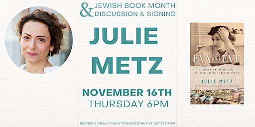 Discussion and Signing with Julie Metz Tickets, Dates & Itineraries ...