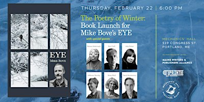 The Poetry of Winter: Book Launch for Mike Bove’s EYE w/ Special Guests ...